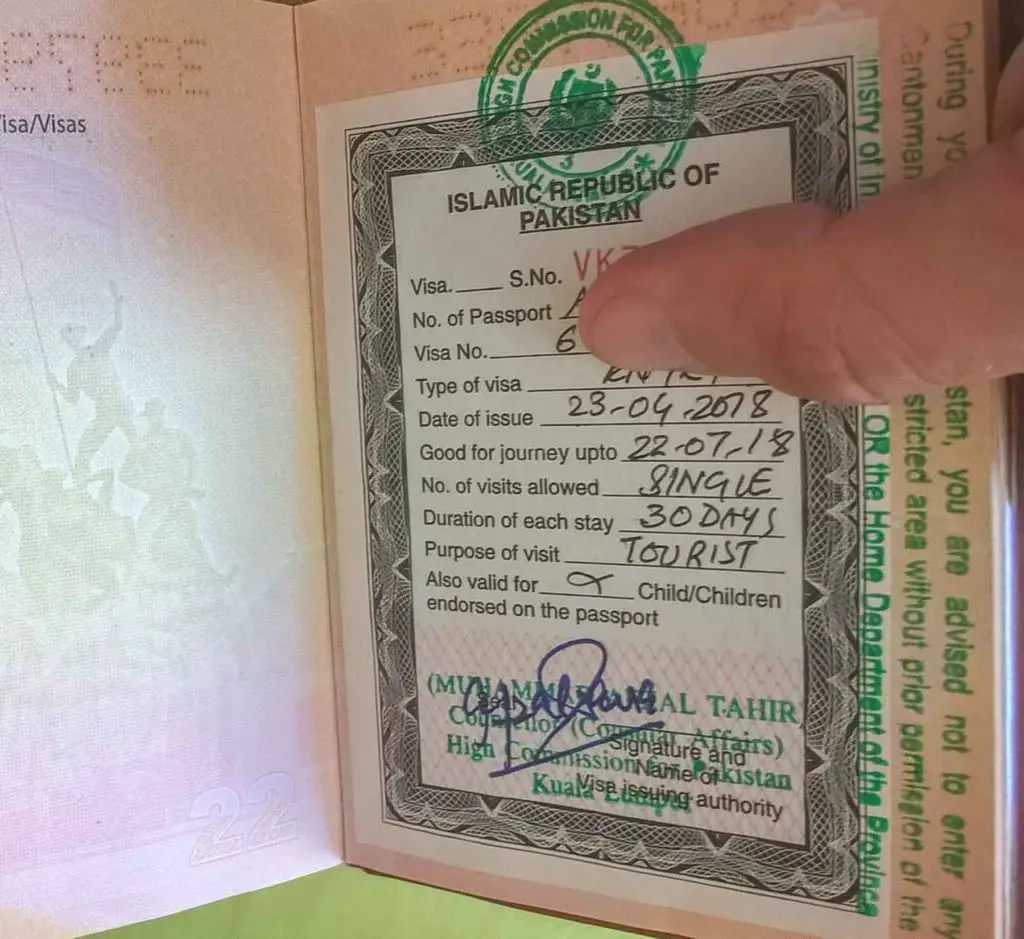 How to get Pakistan visa in Kuala Lumpur - Monkey Rock World